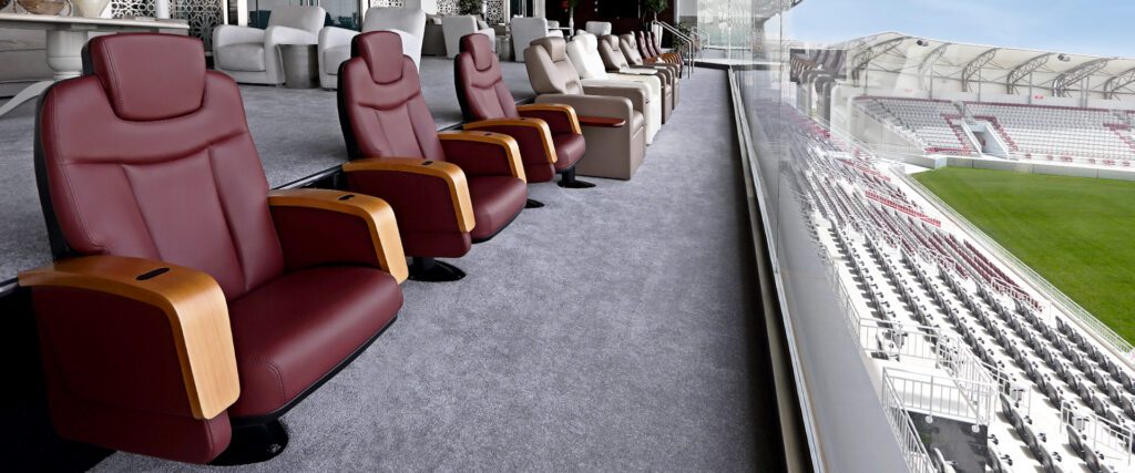 Abdullah bin Khalifa Stadium (Lekhwiya Stadium) - Figueras Seating Abdullah bin Khalifa Stadium (Lekhwiya Stadium) - Figueras Seating