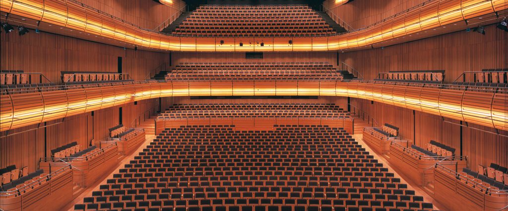 The Glasshouse International Centre for Music - Figueras Seating